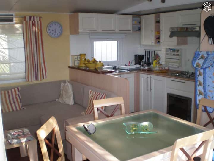 Mobil Home Dans Camping - Argelès-sur-Mer