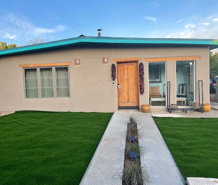 Grand Adobe Sf Style! Downtown/railyard/allow Pets - 聖塔菲