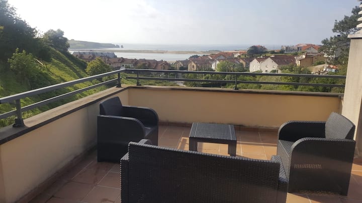 Apartamento En Mogro Con Vistas Al Mar - Dunas de Liencres