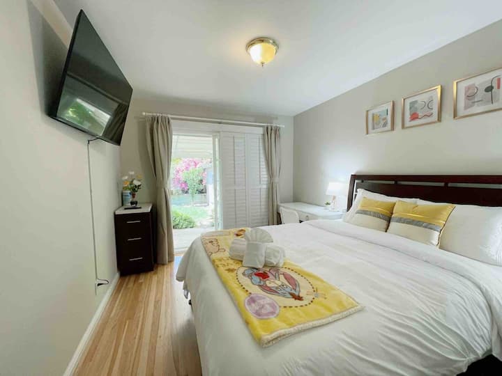 Cozy Queenbed & Privatebathroom Walk To Appleloop - Cupertino, CA