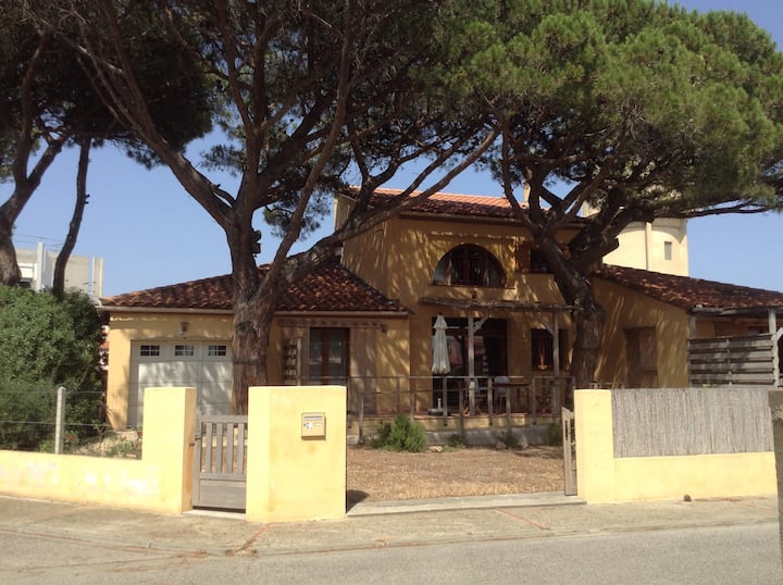 Maison Sous Les Pins-500m Plage. - Le Barcarès