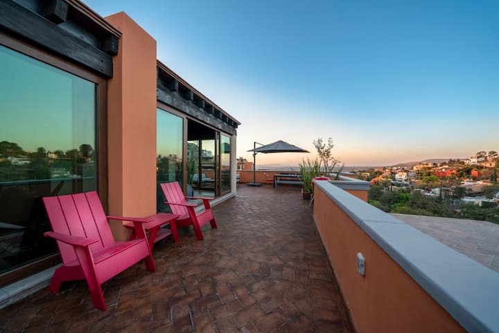 Lujosa Villa & Rooftop 5.3 • Centro - San Miguel de Allende