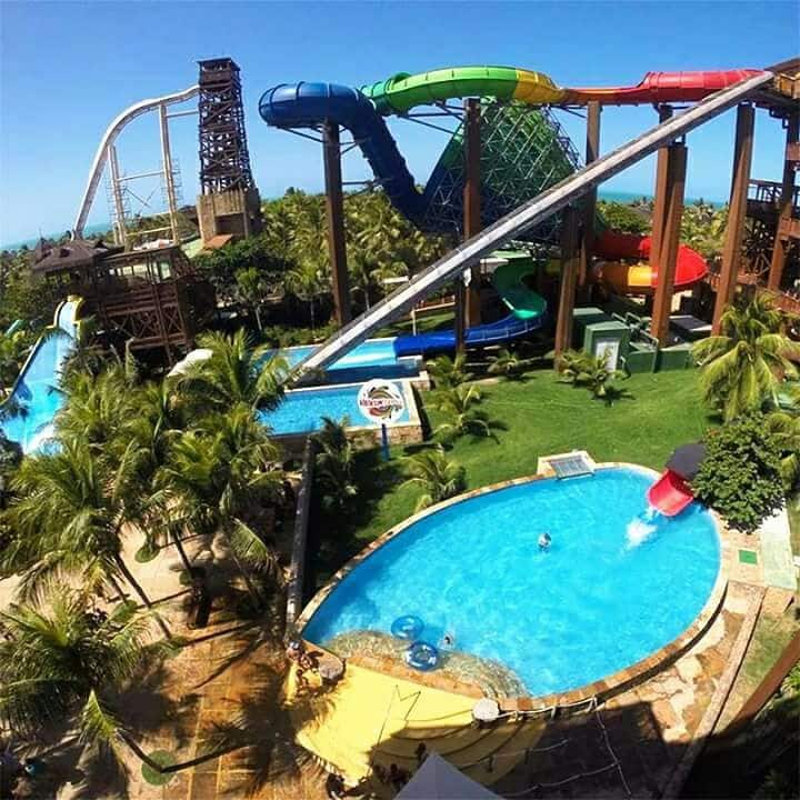 Flat Bem Próximo Ao Park Aquático. - Fortaleza