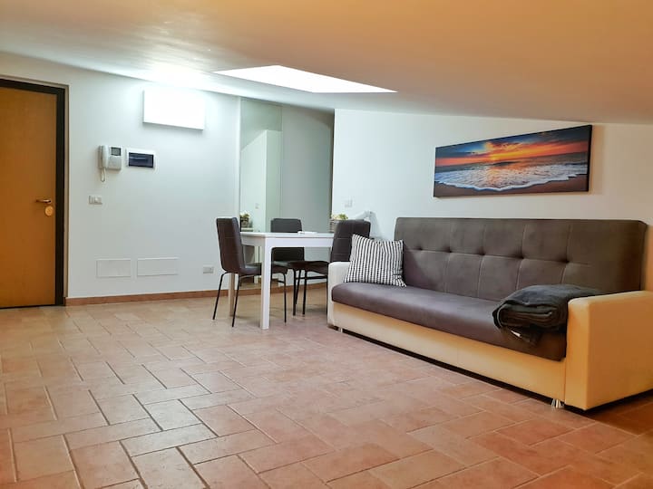 Sunlight Attic/mansarda. Close To The Airport! - Ciampino