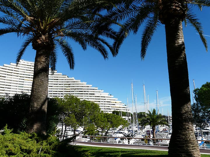 3 Pieces Marina Baie Des Anges, Le  Commodore - Plage des Bouches du Loup