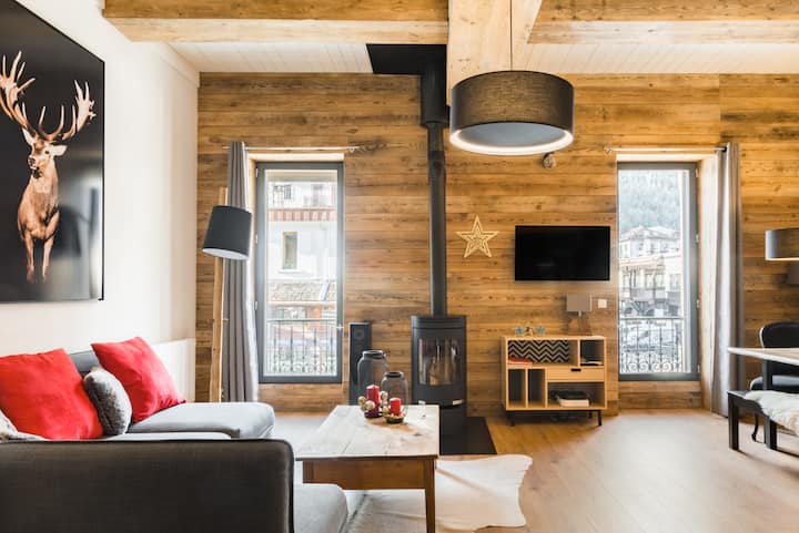 Appartement Confortable Dans Le Centre Historique De Chamonix - Chamonix