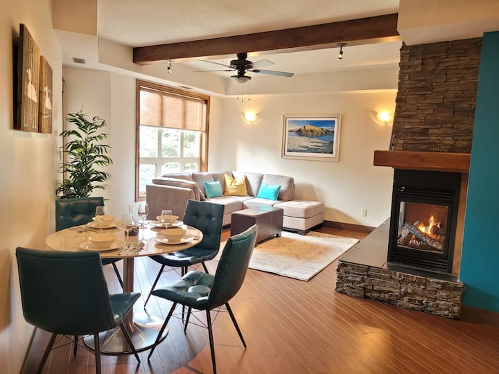 Stunning 1 Bdrm Condo | Modern Décor | Air Con - Radium Hot Springs