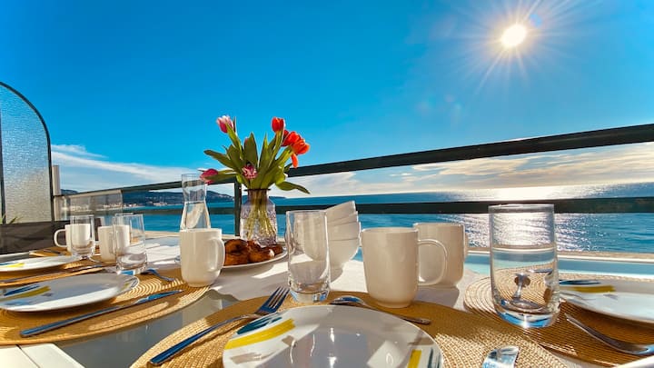 Modern Flat With Sea View Promenade Des Anglais - Nice