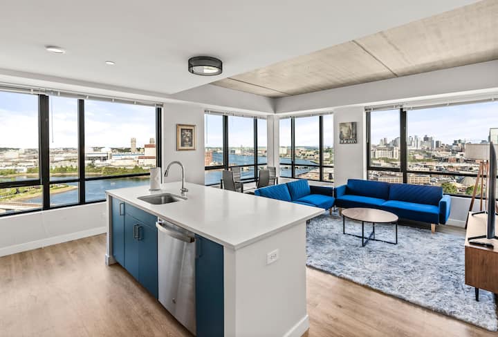 3br 2ba Condo Spectacular Views In Every Direction - Boston, MA