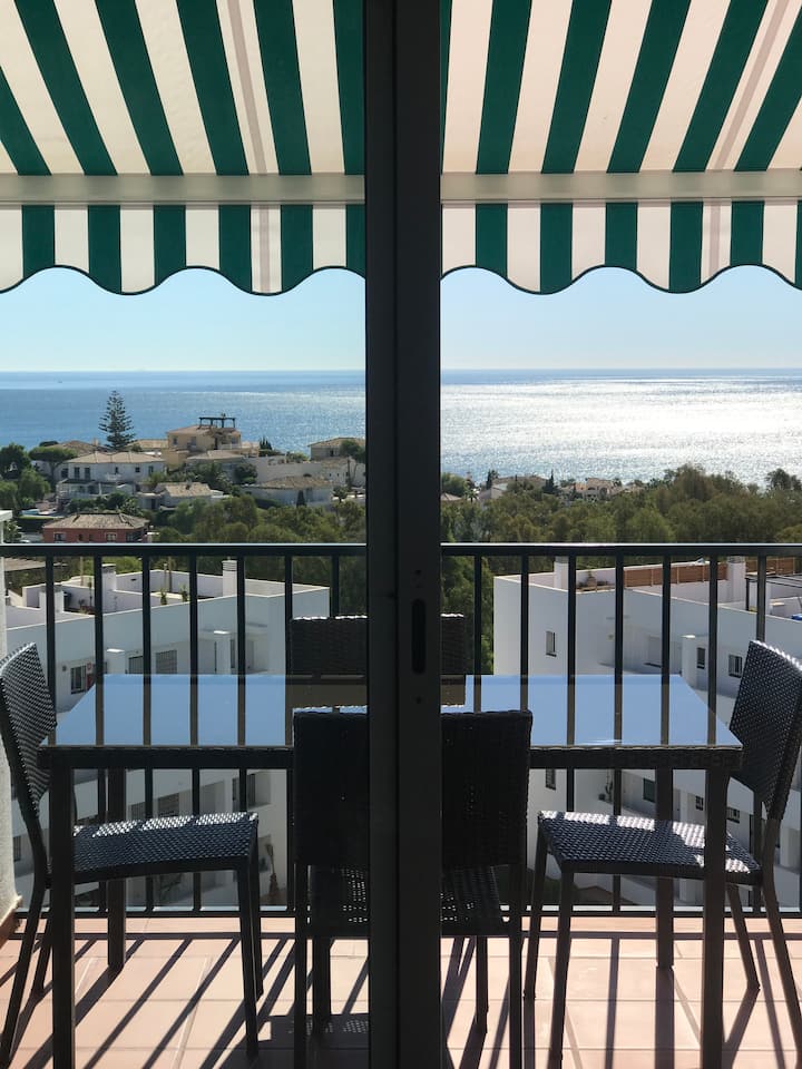 Penthouse 3 Zimmer In Mijascosta (Miraflores) 400 Meter Vom Strand Entfernt, Meerblick. - La Cala de Mijas