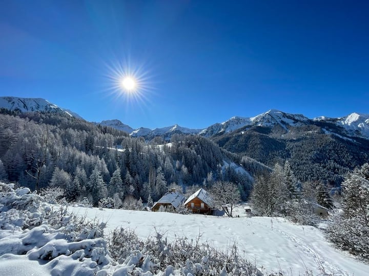 Chalet De Montagne Pour 14 Personnes - Les Orres