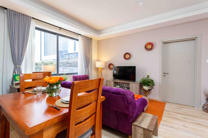 Sunny Safe Modern Apt, Roof Top Pool, Gym G8 Wi-fi - 나이로비