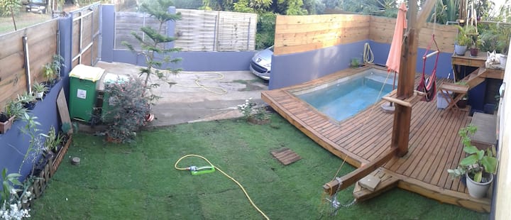 Belle Villa Avec Piscine Quartier Terre Rouge - Saint-Pierre