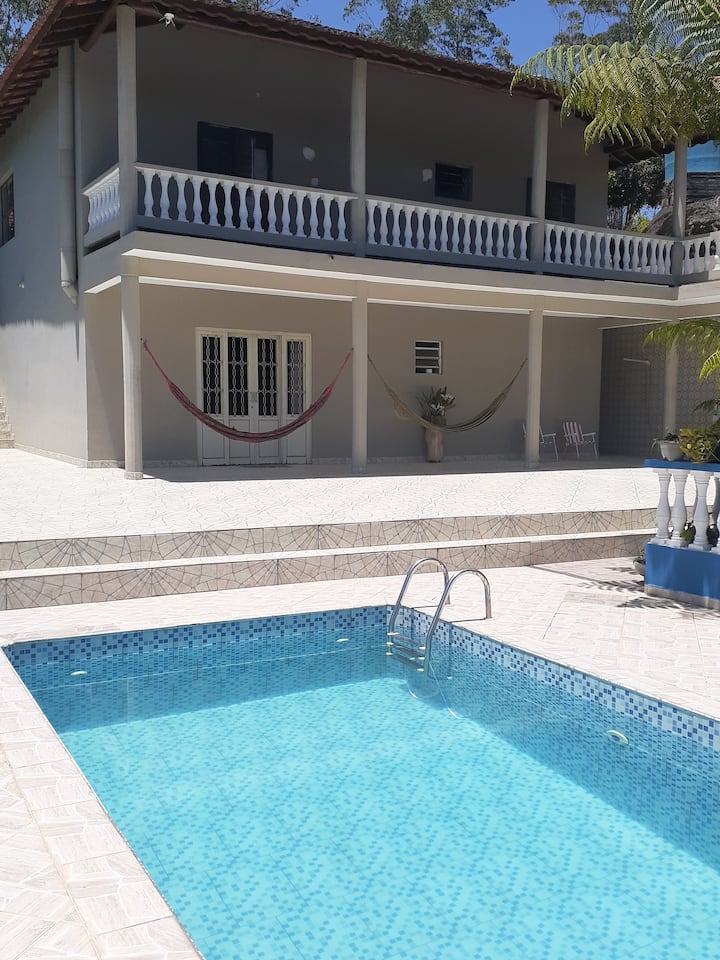 Casa Espaçosa - Descanso E Lazer - Wifi E Piscina - Cotia