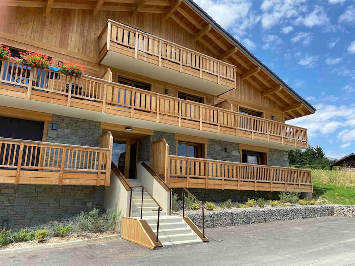 Appartement 4* Neuf 2 Chambres 4 à 6 Personnes - Combloux