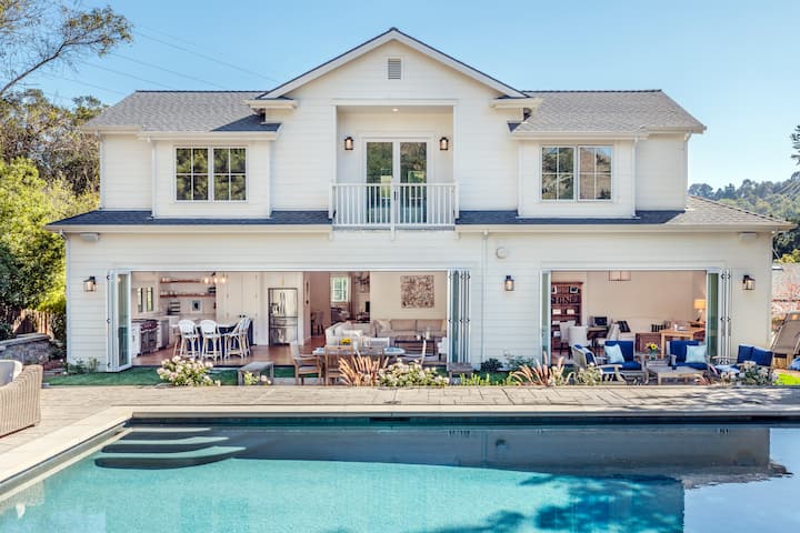 Sf Bay Area Villa With Olympic Size  Pool - Sausalito