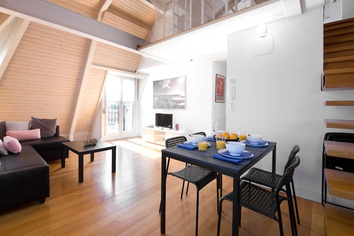 Atico Duplex Centrico Con Parking Incluido - Donostia-San Sebastian