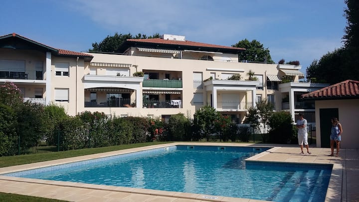 Beau T2 50m2 Anglet 5 Cantons, Proche Btz. Piscine - Bayonne
