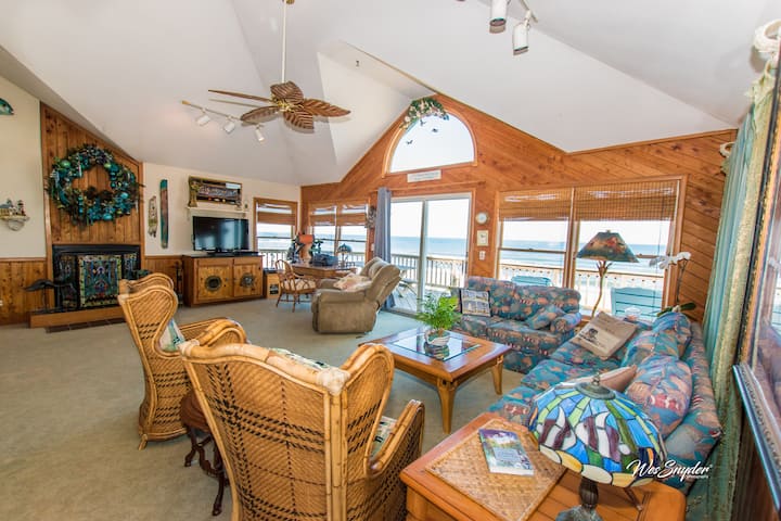 Oceanfront Home Hatteras Island - Houses for Rent in Rodanthe, North ...
