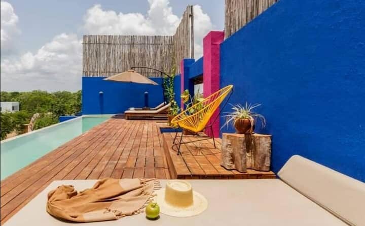 Tuluminati Apt W Big Kitchen And Infinity Pool - Tulum