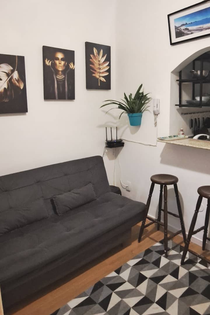 Beach Apartment With Reserve View - Copacabana