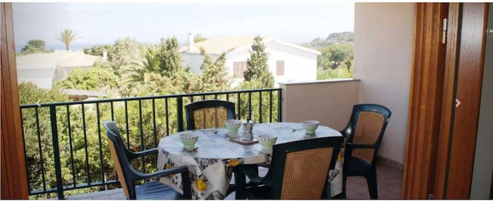 Wide Terrace Overlooking The Sea - Calasetta