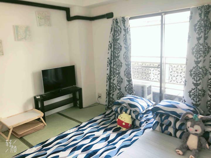 A东京池袋站步行5分钟、直达新宿5分钟401房兩室一廳的房,免费存行李箱hefuyan7190 - Tokyo