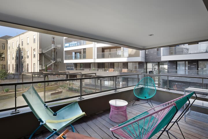 80 M² Apartamento ∙ 2 Habitaciones ∙ 4 Huéspedes - Rennes