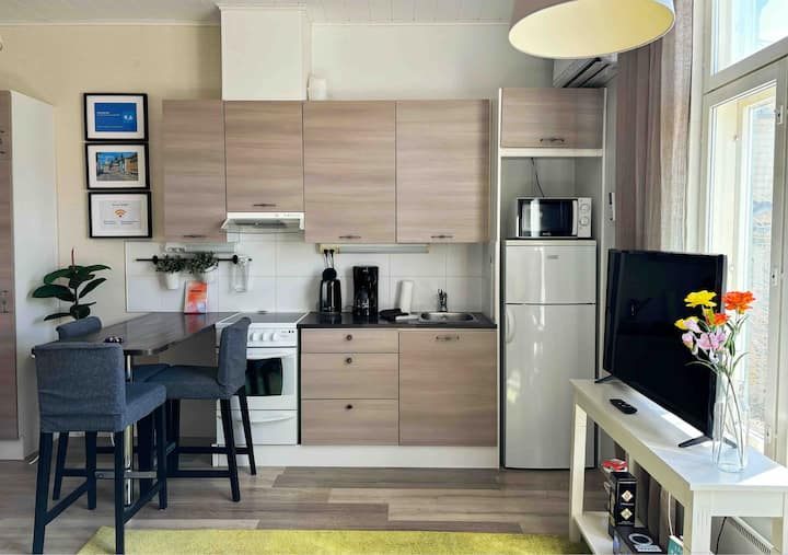 Cozy Studio With Private Sauna, A6 - Kotka