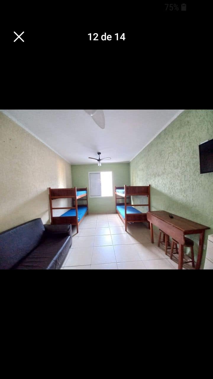 Apê Espaçoso Em Frente A Praia(não Possui Garagem) - Praia Grande