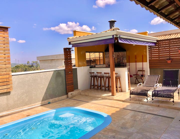 Condomínio Atibaia . Piscina Privativa, Ac, Lazer - Atibaia