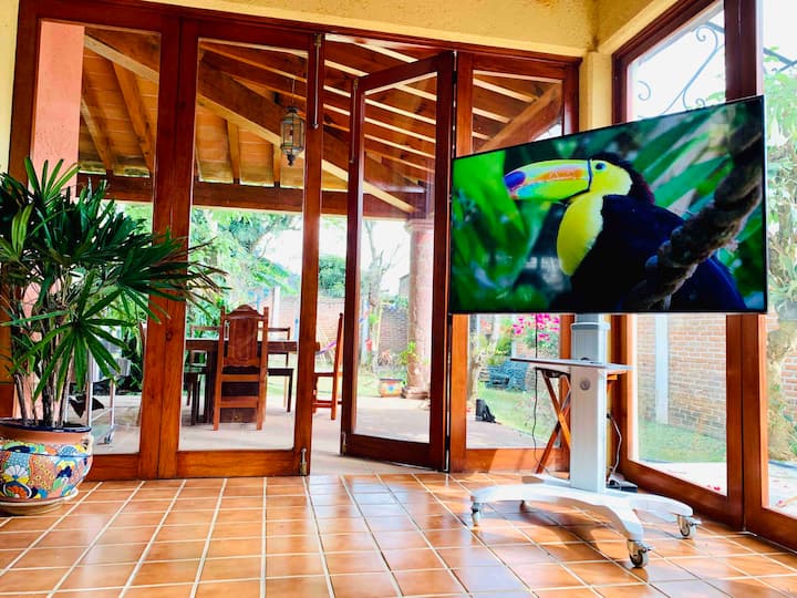 Casa Céntrica Con Bella Vista - Tepoztlán
