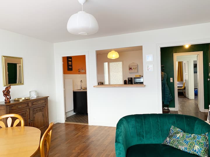 Joli Appartement Vue Mer Exposé Sud - 브레스트