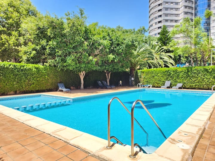Spacious Cortes Valencianas Balconies Pool And Gym - Valencia