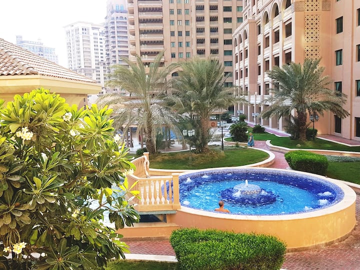 Super Deluxe One Bedroom Appt In  Pearl Qatar - Doha
