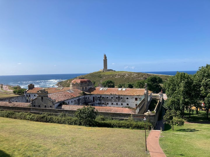 Alojamiento-habitación Con Vistas A Pie De Playa. - La Coruña