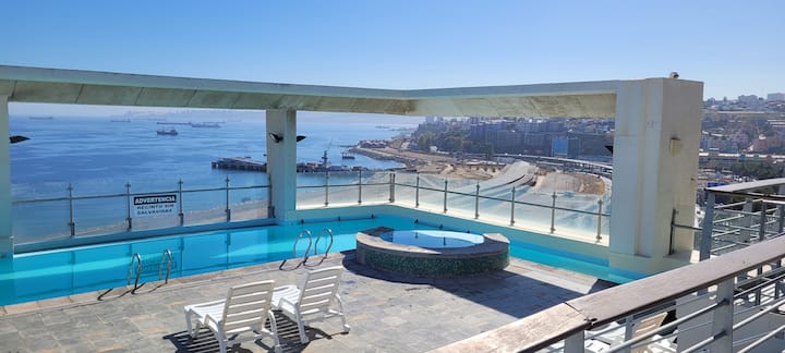 Departamento Con Vista Al Mar En Valparaíso - Valparaíso