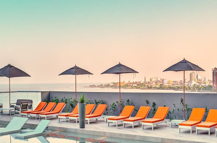 Apartamento Frente A La Playa - Cartagena