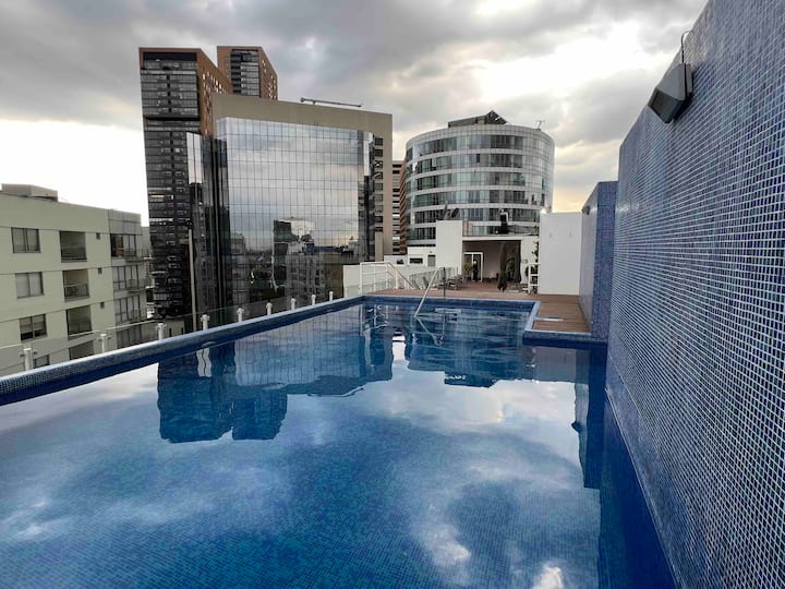 Cosmopolitan Home W/ Amazing Amenities-pool&gym - Ciudad de México