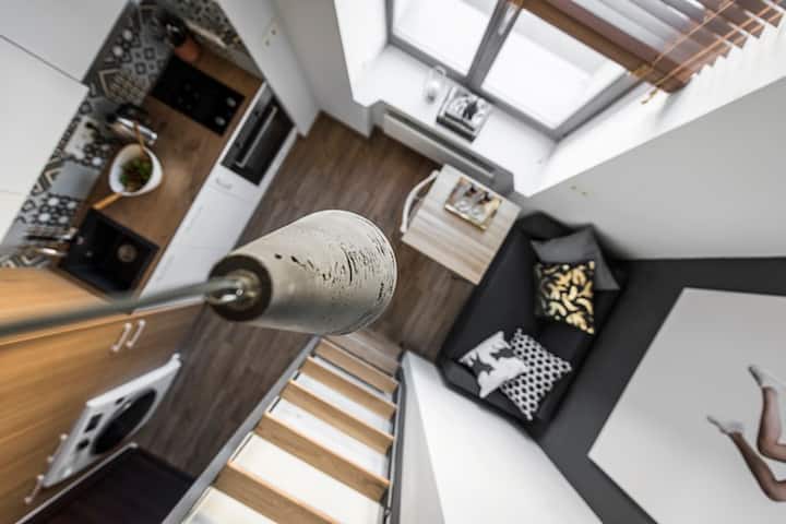 Discount ⭐️ Trendy Tiny Loft In Central Vilnius ⭐️ - Vilnius