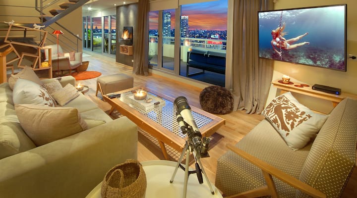 2 Apt That Works As 3br Apt In Palermo Sky - Buenos Aires