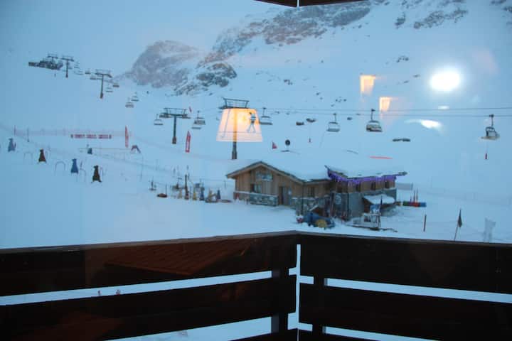 Studio Cabine Val Claret, Front De Neige - Val Claret
