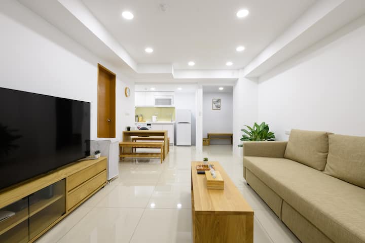 Moji_寬敞舒適3房2衛2廳_5分鐘到西門站 - Taipei