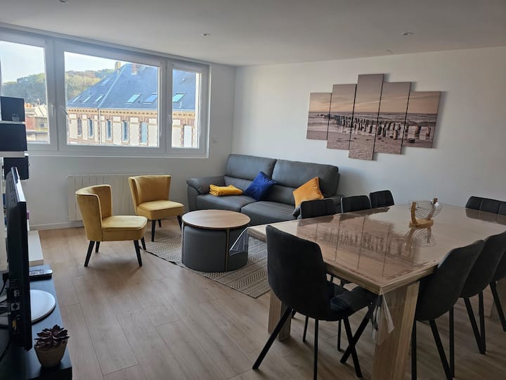 "L'escale Marine" 100m2 / Parking - Dieppe