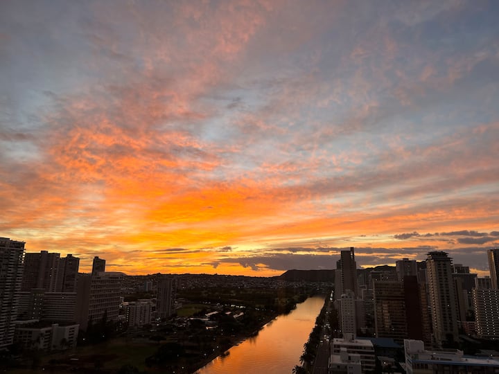 Diamond Head/sunrise/ocean View Waikiki Studio 29 - Honolulu