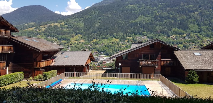 Studio Cosy Près Des Pistes | Piscine | Terrasse! - Saint-Gervais-les-Bains