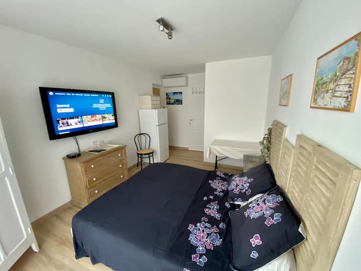 Chambre Climatisée Indépendante, Sdb Et Wc Privé - Saint Paul de Vence