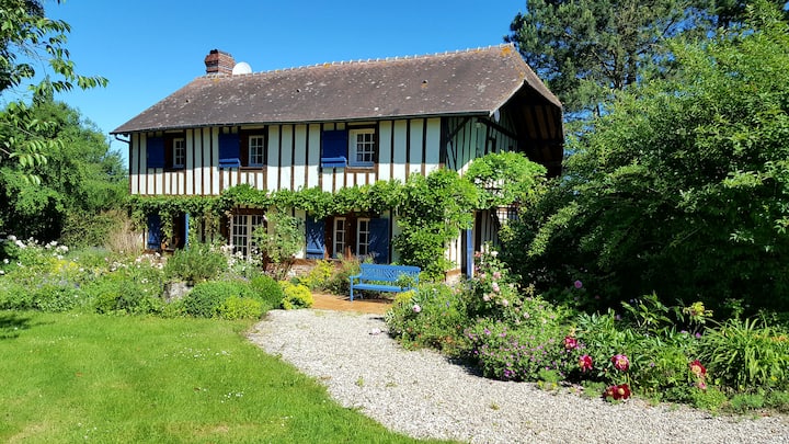 Typisch Huis Uit Normandië Van Charme Met Een Prachtig Park - Orne