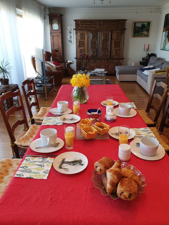 2 Chambres Privées Vue Tour Eiffel Acces Terrasse - Paris