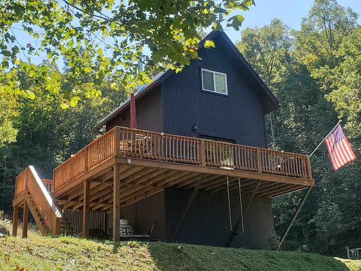 Second Creek Cabin - Rustic Mostly 20 Wooded Acres - Moncove Lake State Park, Gap Mills